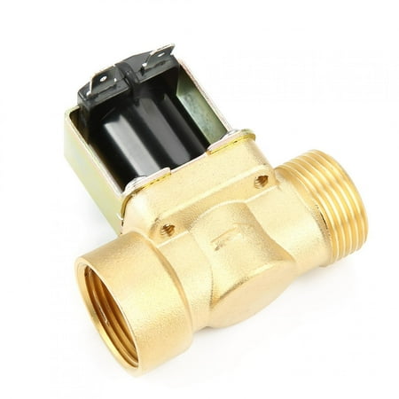 G3/4 Normal Closed 5.2W Solenoid Valve, Brass Electric Valve, Drinking ...
