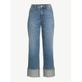 Scoop Women's Benton Cuffed Ankle Jeans, 25 Scoop Women's Benton Cuffed Ankle Jeans, 25