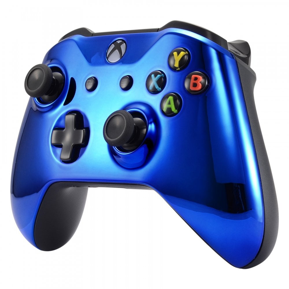 Xbox 360 Controller Blue Chrome