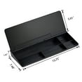 LitaiL Desktop Dry Erase Board, Tempered Glass, Storage, Keyboard Stand ...