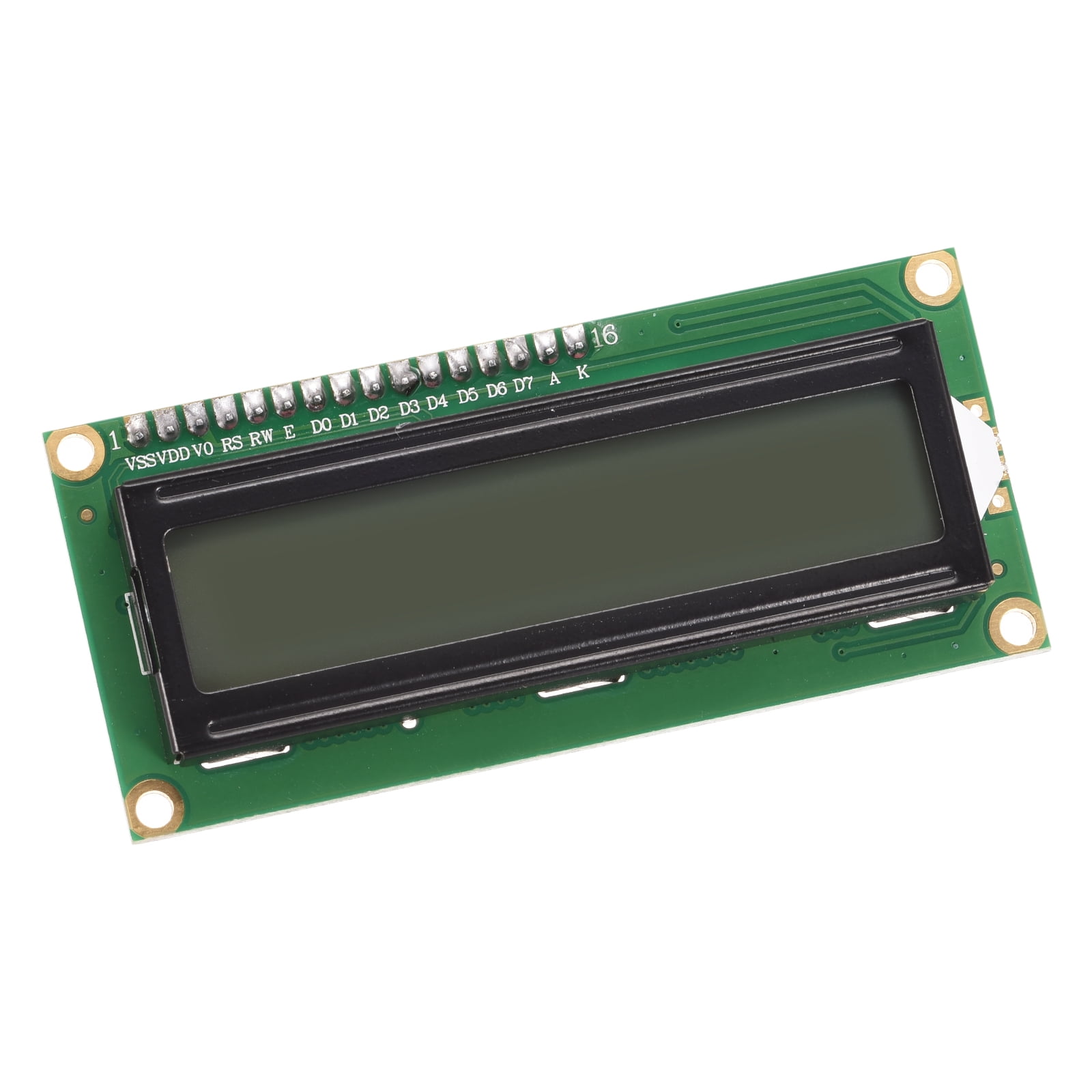 Uxcell LCD 1602 Display Module 5V with 16 Pins, Grey Display Screen ...