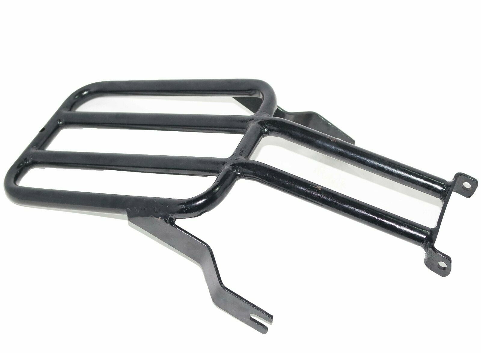 Fits Royal Enfield Rear Luggage Rack Carrier Steel Black Painted ...