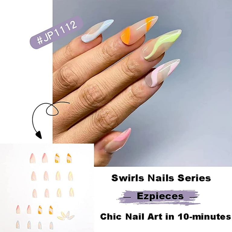 Fancy French Tip Nails