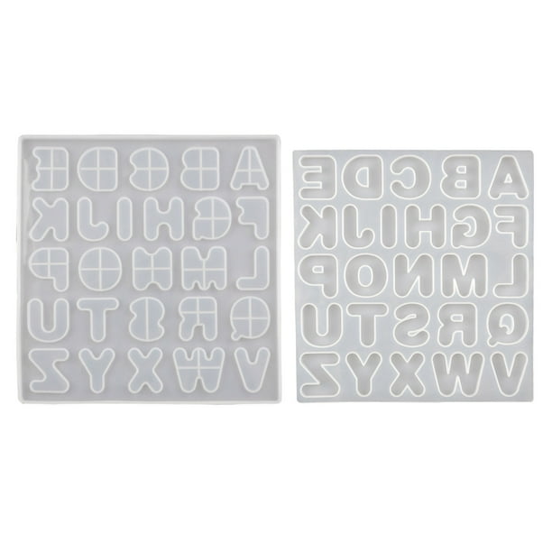 Moldes de resina del alfabeto Moldes de juego de ortografía de letras ...