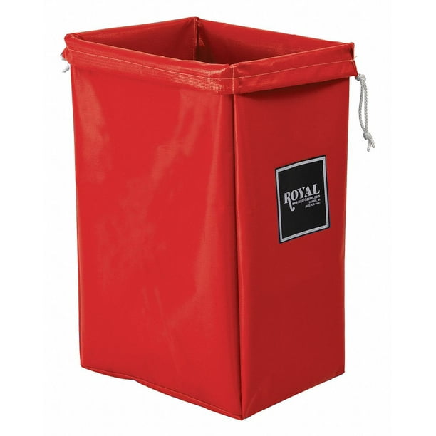 Royal Basket Trucks Hamper Bag,30 gal,Red Vinyl G00-RRX-HBN - Walmart.com