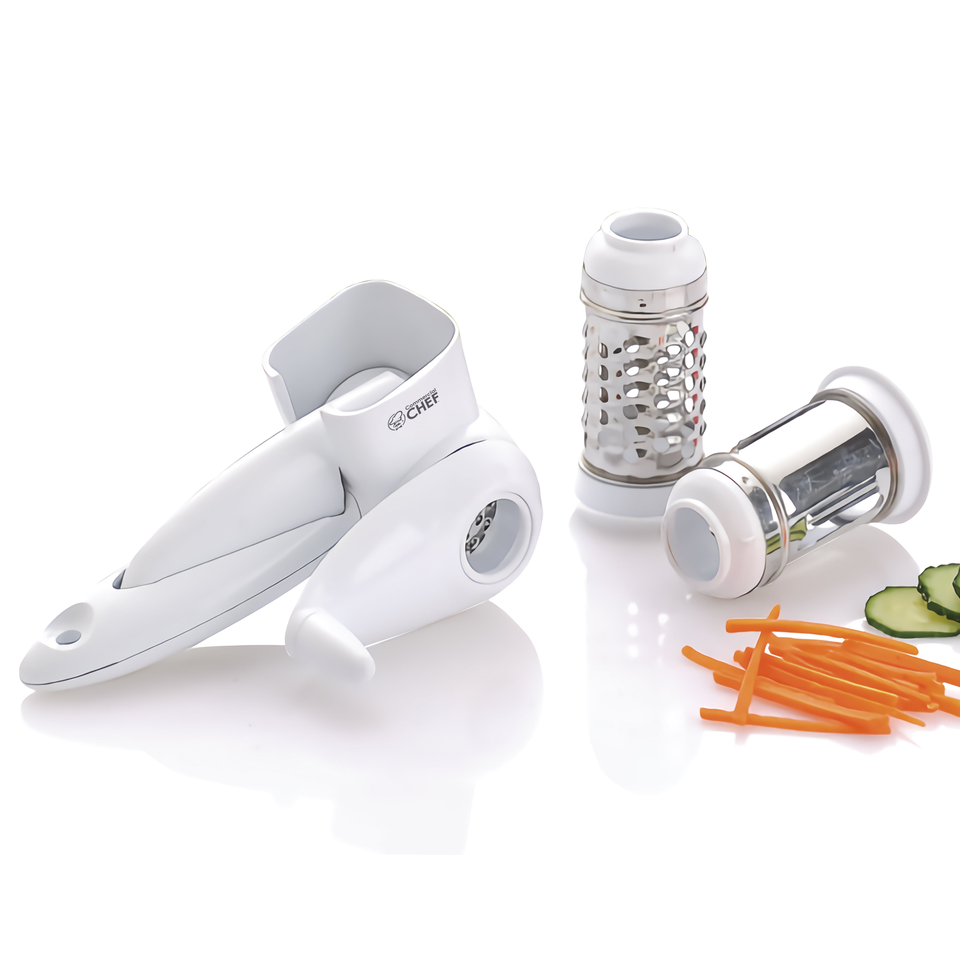 Commercial Chef Mini Hand Grater with Interchangeable Blades - Walmart.com