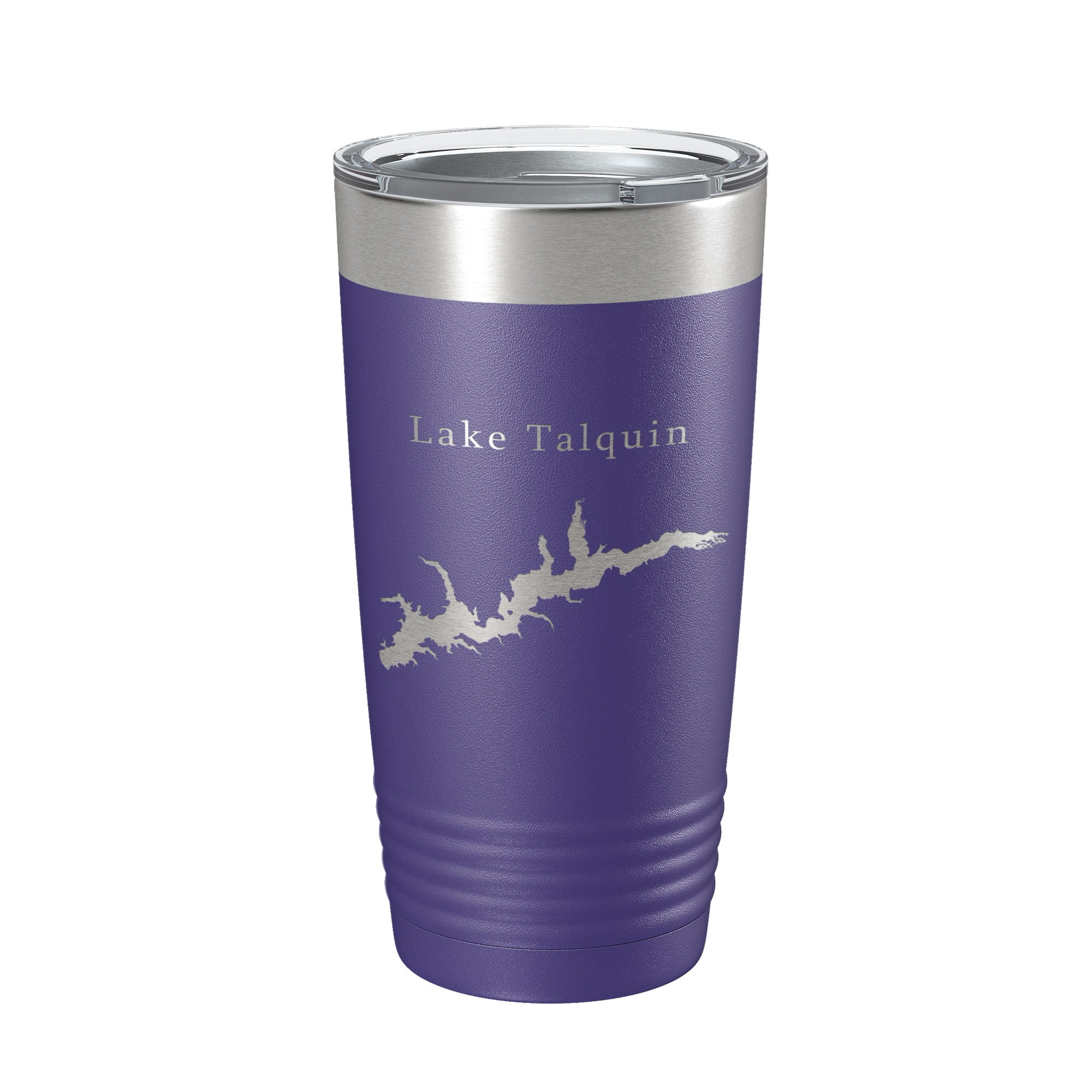 Lake Talquin Map Tumbler Travel Mug Insulated Laser Engraved Coffee Cup ...