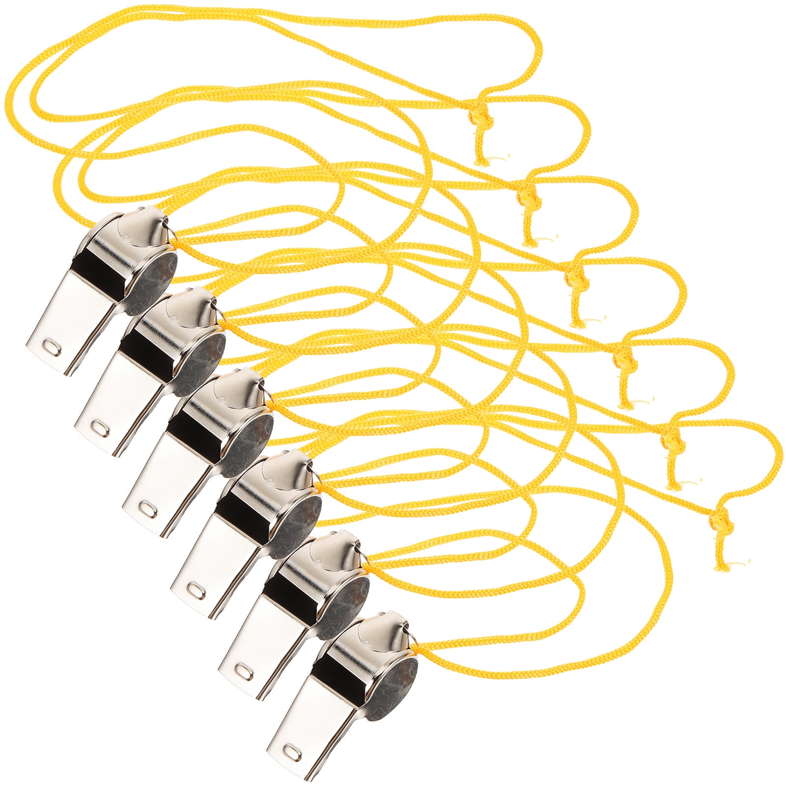 Click here for Upouart 6pcs Gym Teacher Whistle Loud Sound Stainl... prices