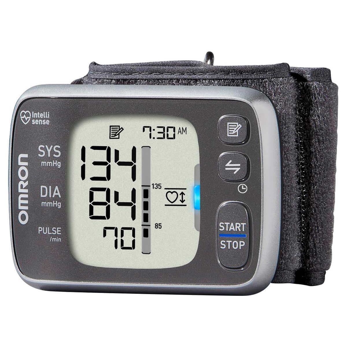 Omron 7 Series Plus Wireless Wrist Blood Pressure Monitor With Omron 7 Series Plus Wireless Wrist Blood Pressure Monitor With