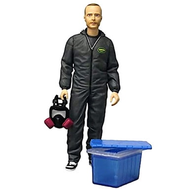 Vamonos Pest Breaking Bad Jesse in Black Hazmat Action Figure 6 ...