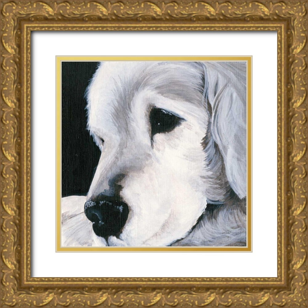 Ducklow, Patsy 12x12 Gold Ornate Wood Framed with Double Matting Museum ...