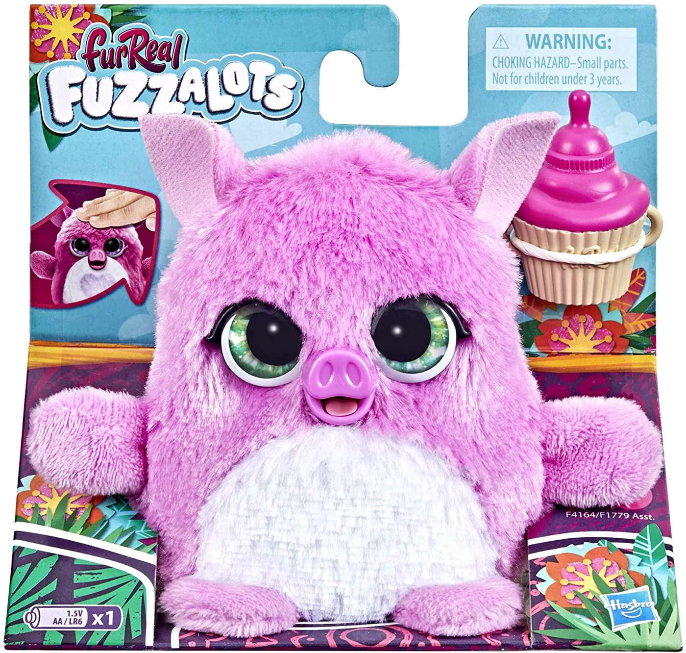 FurReal Fuzzalots Pig Interactive Pet - Walmart.com