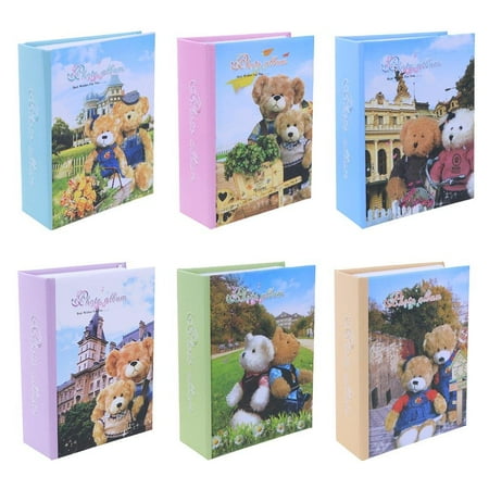 Ericealice 6 inch Photo Album Interleaf Type Loose-leaf Cartoon Bear ...