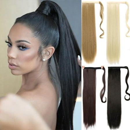 False Hair Tail Hairpiece Ponytail Ponytail Wigs Hair Synthetic Tress ...