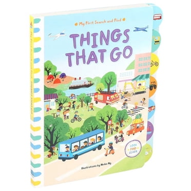 My First Search & Find: Things That Go! (Board Book) - Walmart.com