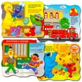 Crenstone Sesame Street Board Book Set for Kids Toddlers, 8-Pack ...