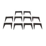 DCT Wood Clamps 2” Inch Pinch Dog 10-Piece Set Woodworking Glue Up ...