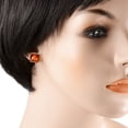 Baltic Honey Amber Square Stud Earrings in Sterling Silver - Walmart.com