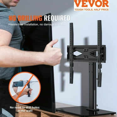 SKYSHALO Modern Universal Floor TV Stand Mount Swivel Universal TV ...