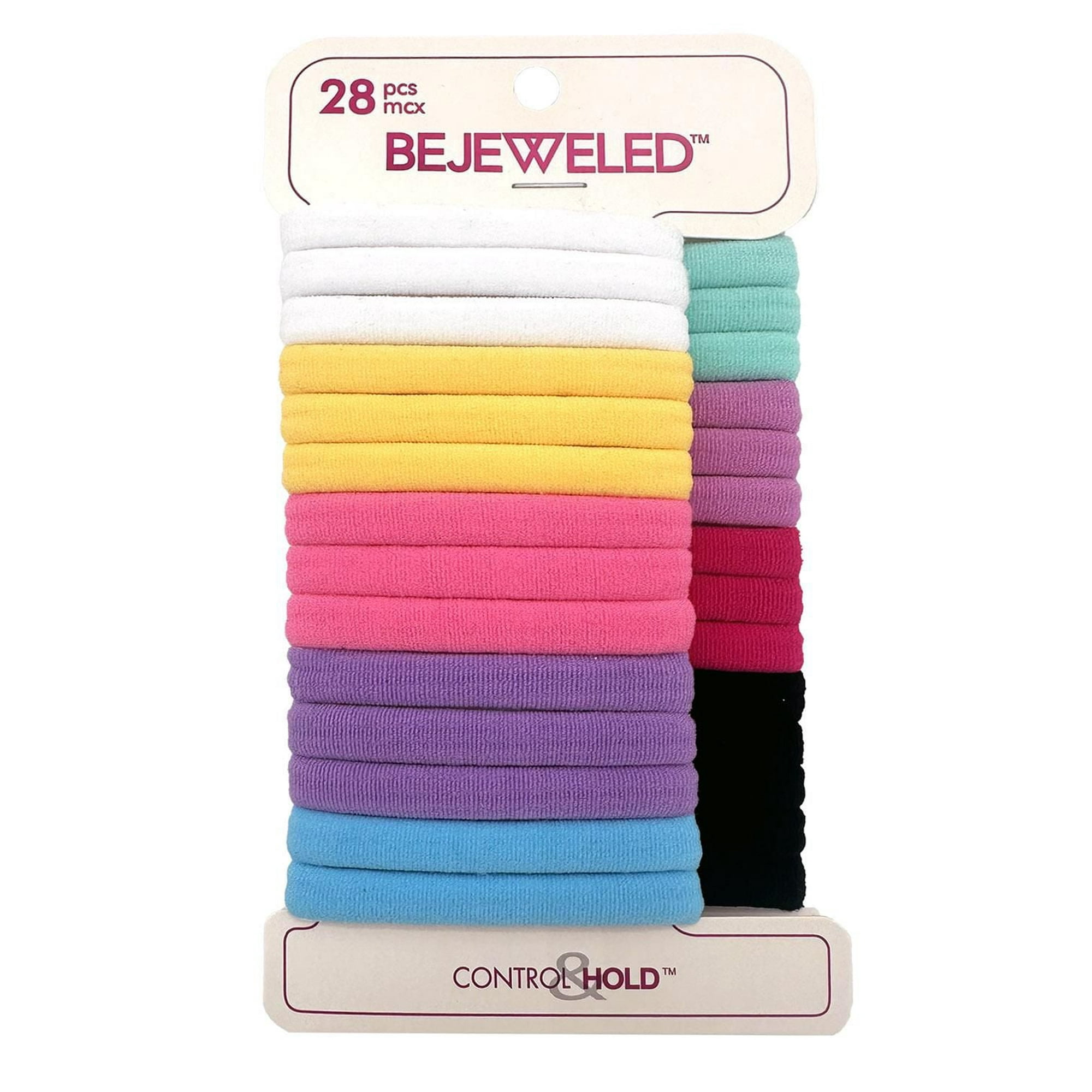 Click here for Bejeweled Nylon Hair Elastics 28 Pcs prices
