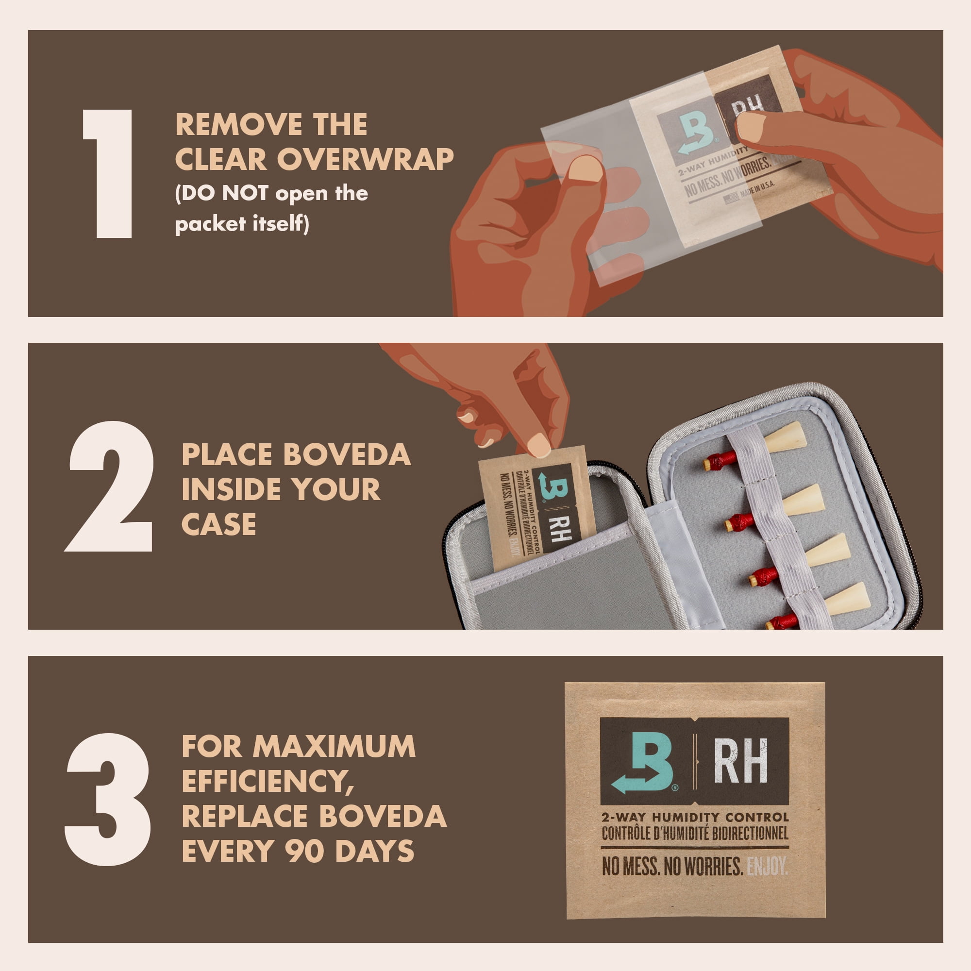 Boveda 72% Packs de controlle d'humidificateur Maroc | Ubuy