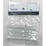 Mainstays Clear Roller Shade Hem Grip 3-1/4 inch, Easy to Install and ...