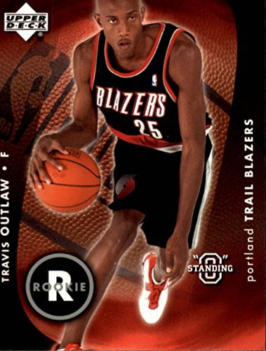 2003-04 Upper Deck Standing O #107 Travis Outlaw RC NBA Basketball ...