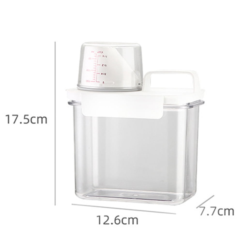 Softener Bleach Storage Container Liquid Detergent Dispenser Storage ...