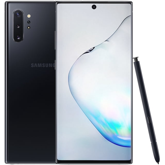 Refurbished Samsung Galaxy Note10+ 5G - 256GB – Aura Black – 12MP ...