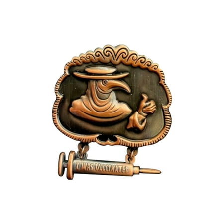 Lapel Pin Buckle Commemorative Badge Doctor Vaccine Commemorative Badge ...