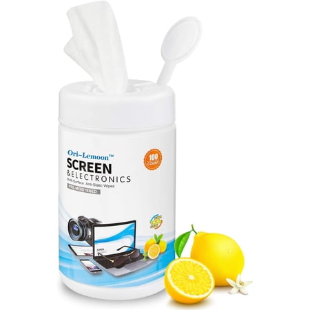 Monitor Wipes, Pre-Moistened Computer Screen Wipes for Electronics ...