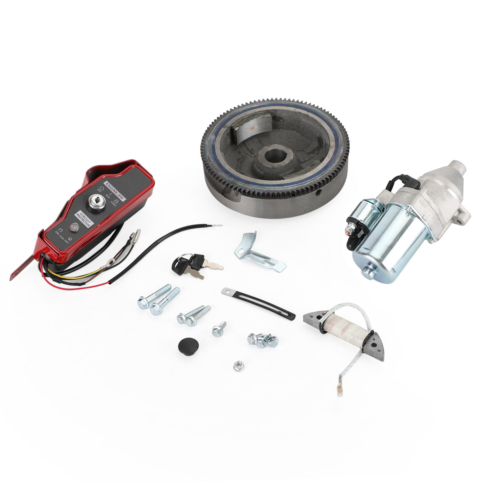 Starter Motor And Flywheel