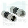 Beldon PPC RG-6 Compression F Connectors, EX6XLP-TEN, 10 Pack, Premium ...
