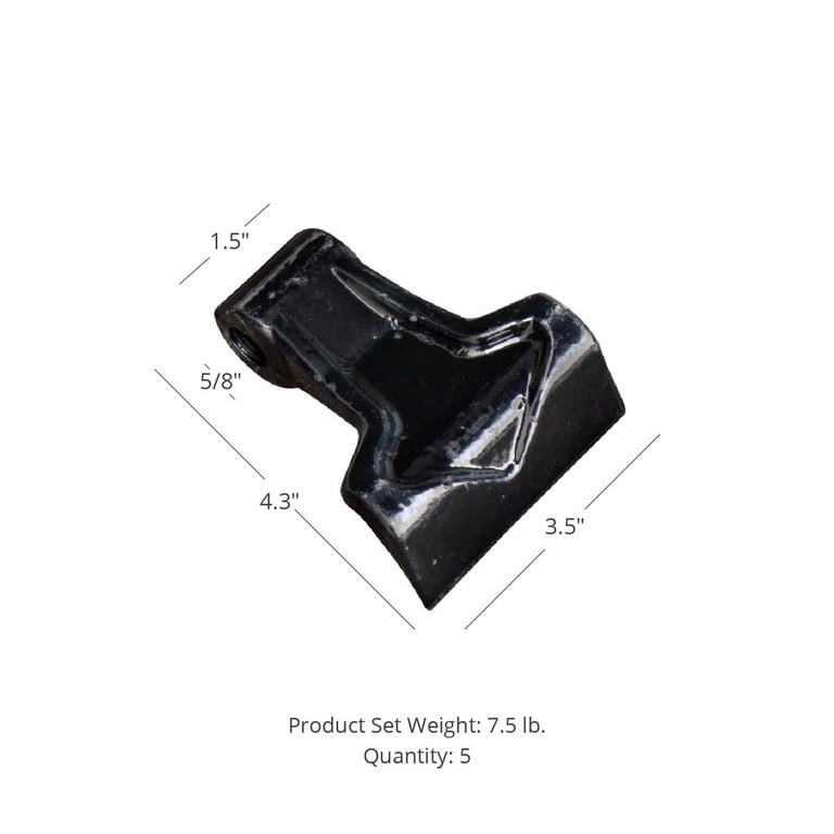 3” Wide Replacement Flail Hammer Blade Pack Of Titan, 53% OFF