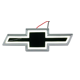 Custom Install Parts Front Grille Textured Black Bowtie with White LED ...