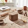 Craft Smart Natural Air-Dry Clay - Non-Toxic Clay for Hand Modeling ...