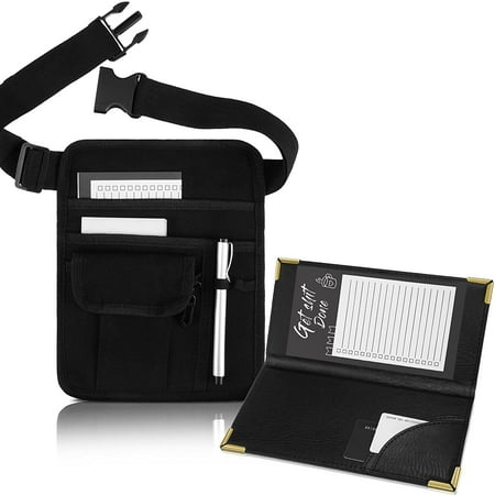 2 Pieces Reusable Restaurant Waiter Waist Money Pouch Bag with Server ...