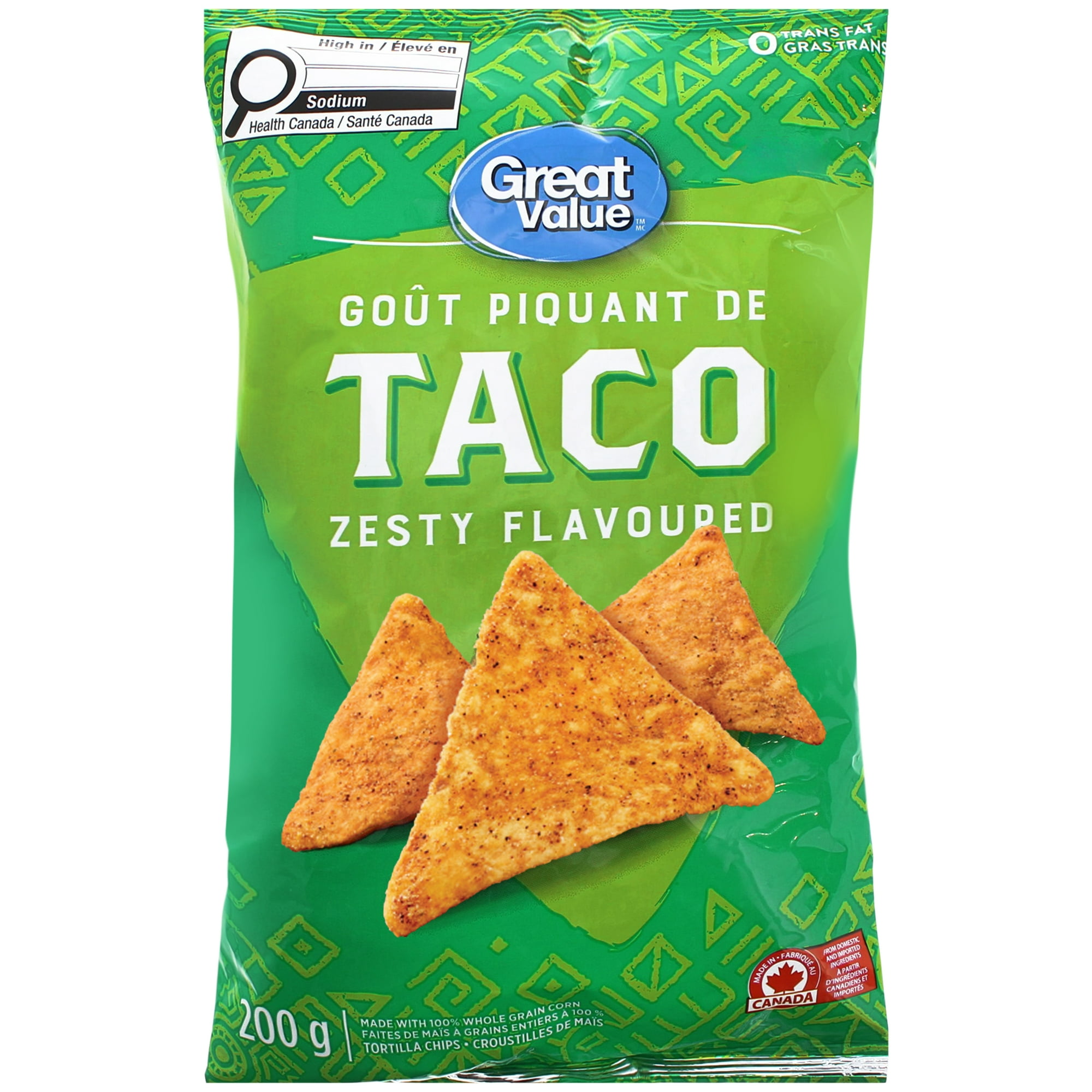 Click here for Great Value Taco Zesty Flavoured Tortilla Chips 20... prices