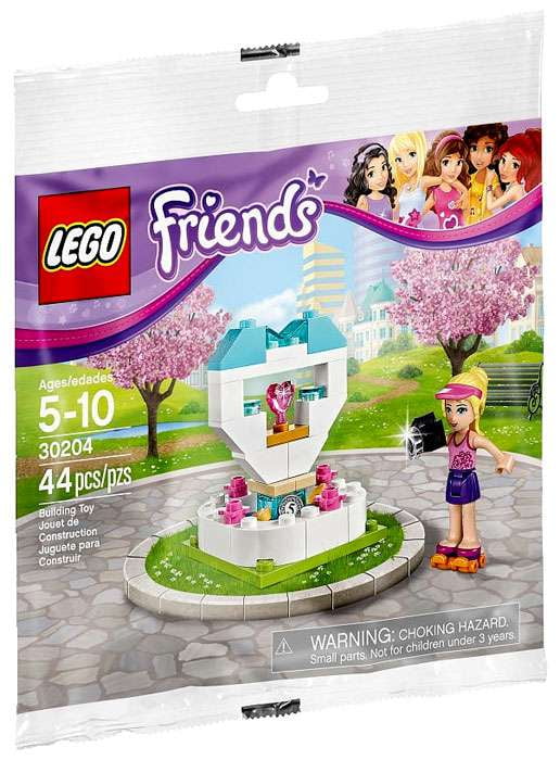 Friends Wish Fountain Mini Set LEGO 30204 [Bagged] - Walmart.com