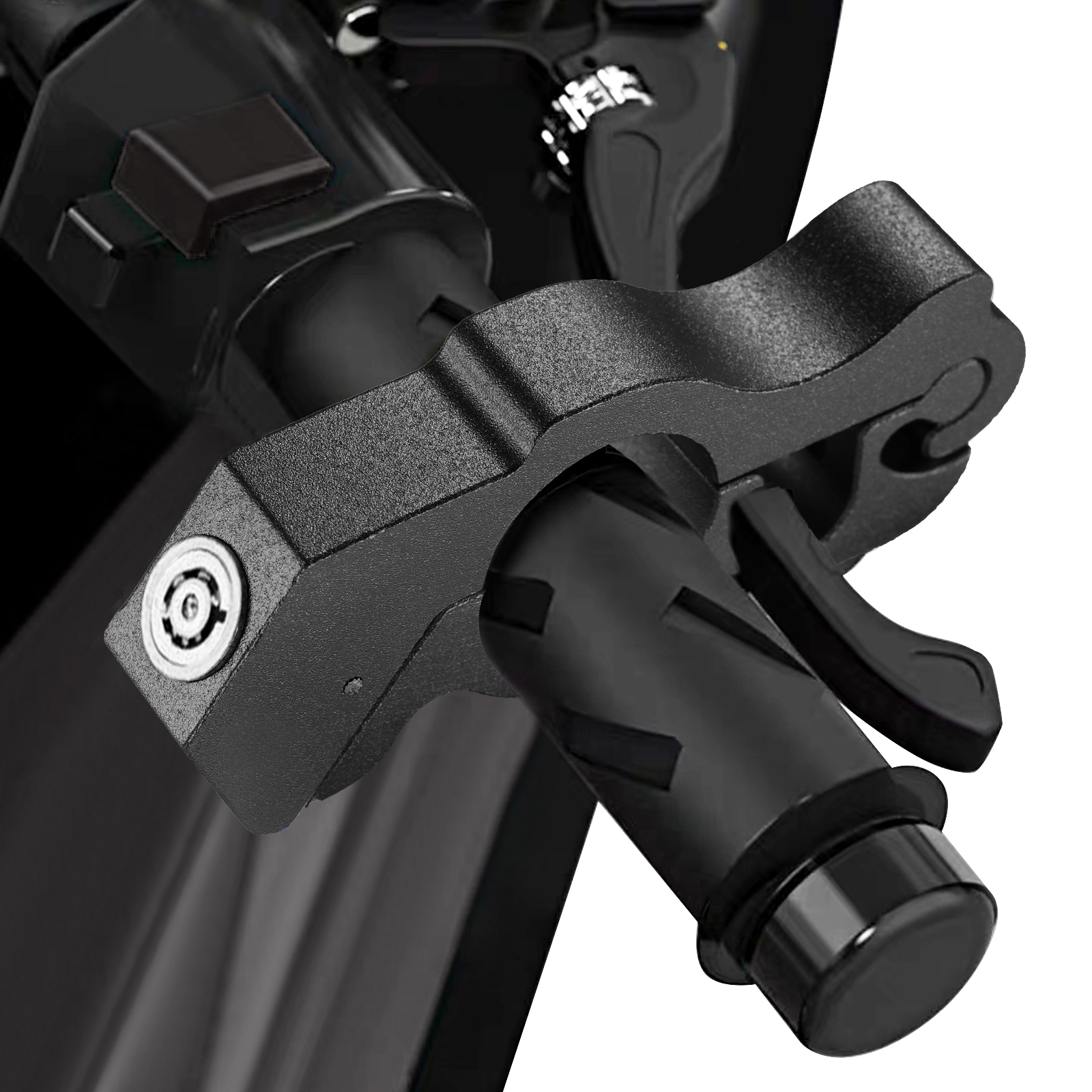 MONOJOY Motorcycle Lock – Heavy Duty Anti Theft Grip Lock – Motorcycle ...