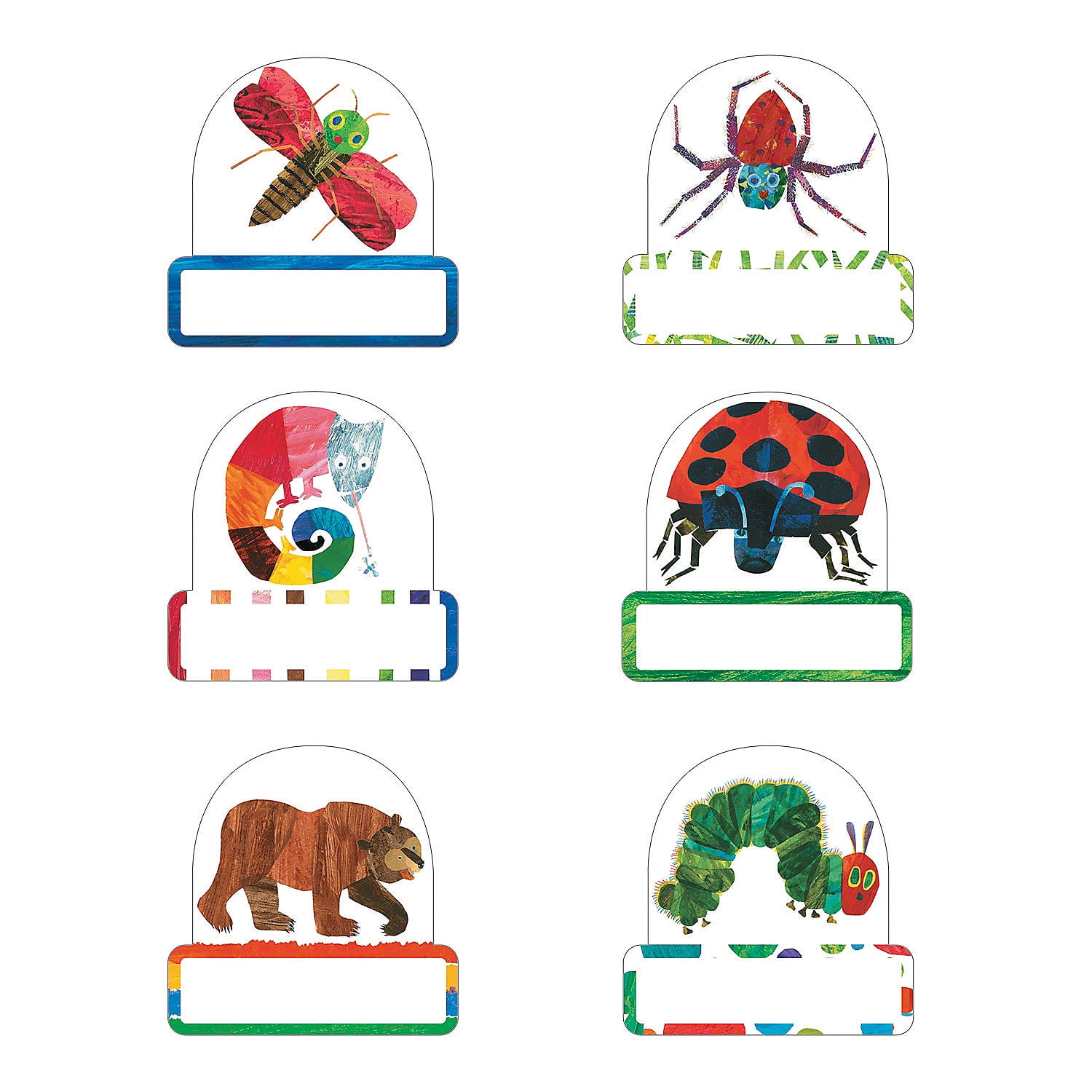 Eric Carle Small Cutouts - Educational - 48 Pieces - Walmart.com