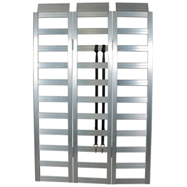 Highland 1121400 Ramp, Aluminum Tri-Fold 45 x 69 inch 1600 Lbs. Single ...