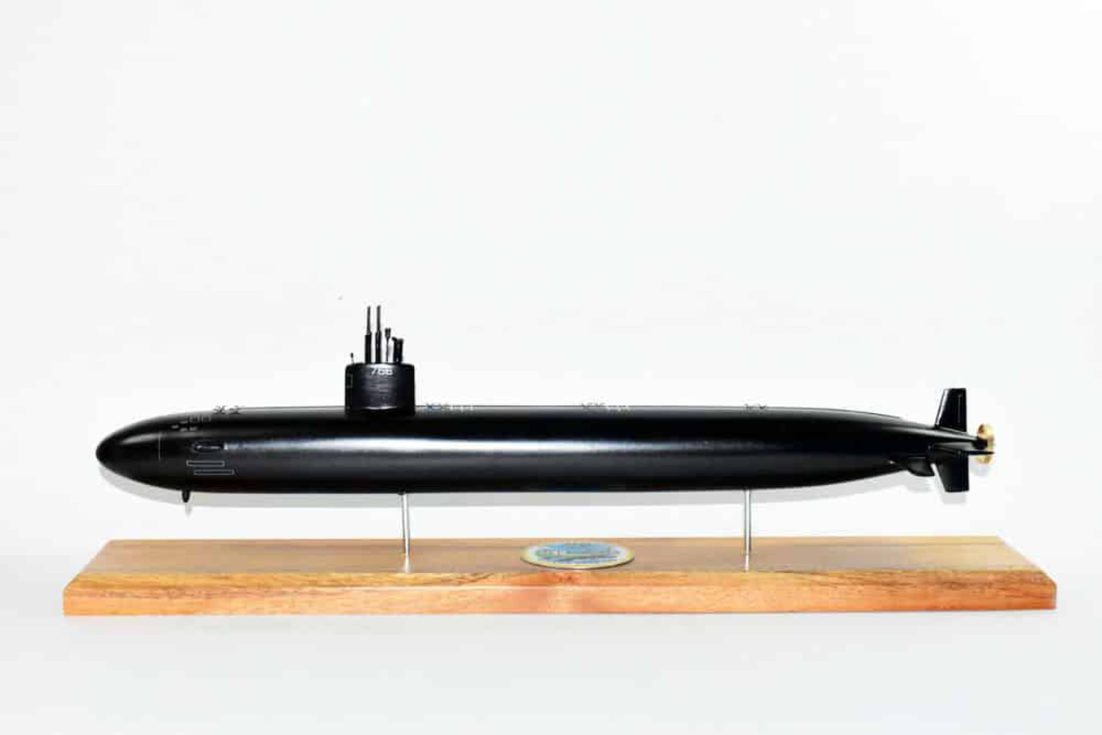 USS Charlotte SSN-766 (Black Hull) Submarine Model,Navy,Scale Model ...