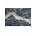 Black Marble Sun Shade Sail 14'X18' Modern Abstract Art Black Gold ...
