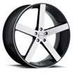 22x9 MKW M120 Chrome Wheel 5x4.5 (35mm) - Walmart.com