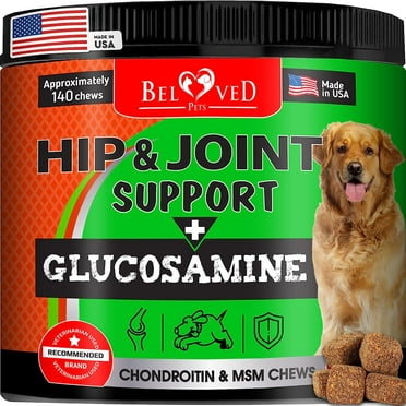 Liquid-Vet Hip & Joint Wellness Supplement for Dogs with Glucosamine ...