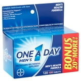 One A Day Men's Health Formula Multivitamin Supplement Tablets, 120 ...