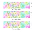 3 pcs Dreamy Floral Glow Cake Strips Edible birthday cake strips, cake ...