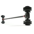PRCTZ Modular Weight Training Barbell, Adjustable Dumbbell to Barbell ...