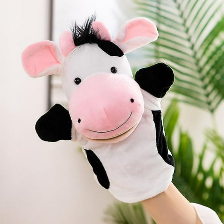 Cartoon Animal Hand Puppet Lion Baby Finger Plush Toy Toddler Parent ...